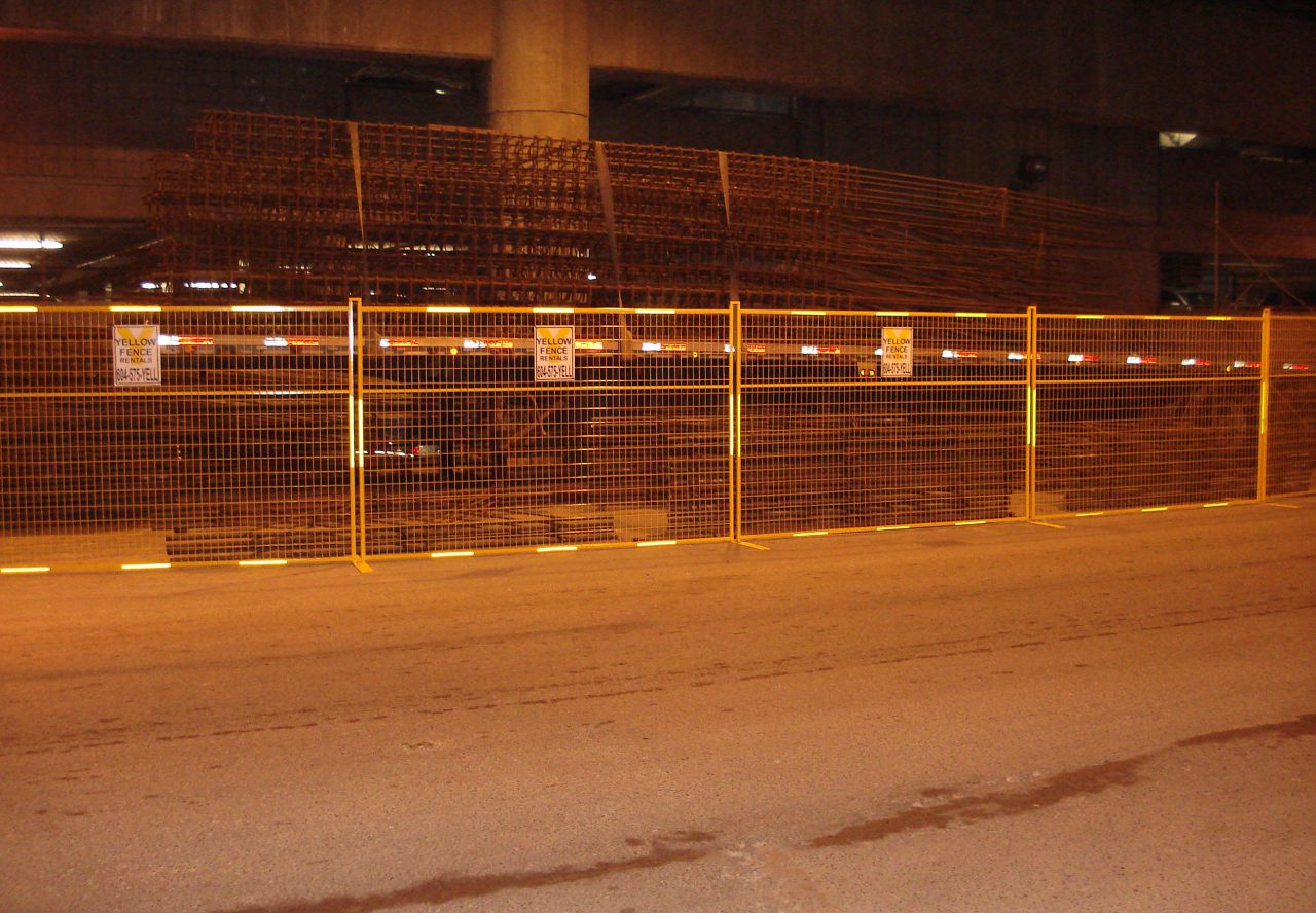 Yellow Fence Rentals | Construction Site Fencing Rental | Hope to Whistler